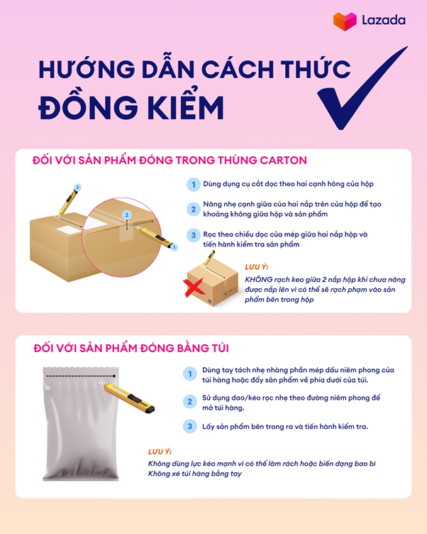 Chính Sách Đồng Kiểm Lazada| Lazada Seller Center