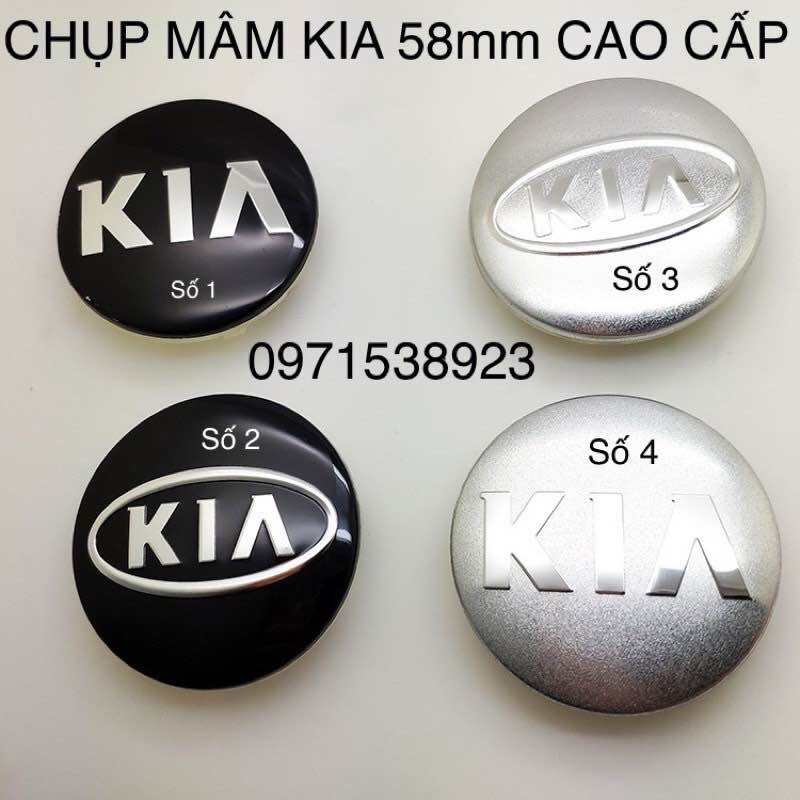 Chụp mâm kia 58mm giá rẻ phù hợp đa số dòng xe kia trên thị trường ...