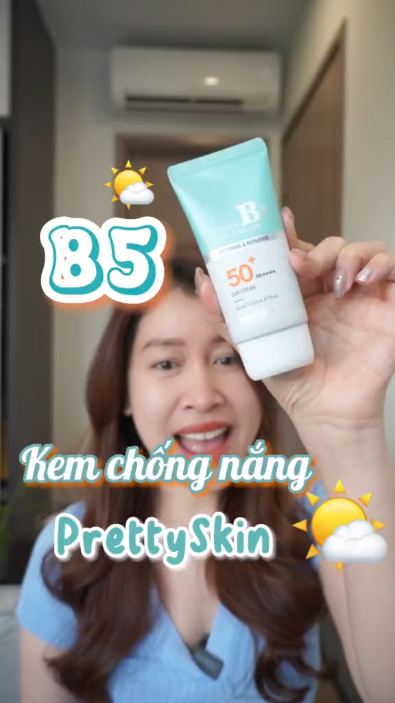 Kem Chống Nắng Phục Hồi Dưỡng Trắng B5 PRETY SKIN Hàn Quốc Hydra B5 Sun Cream 70ML | Lazada.vn