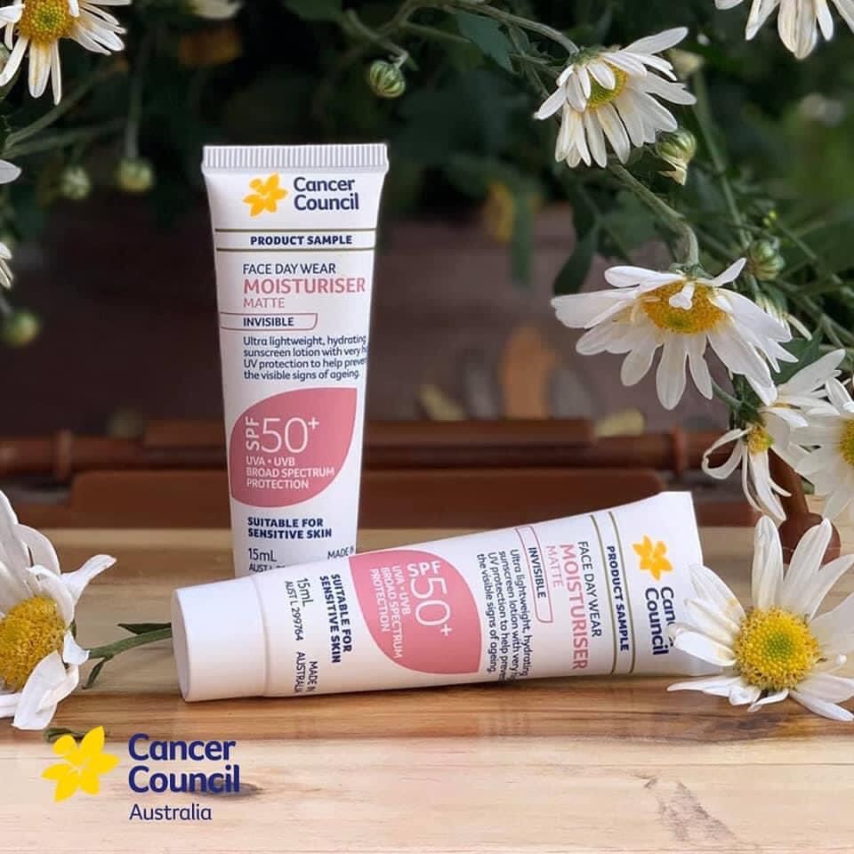 Cancer Council, Kem Chống Nắng Phổ Rộng Cancer Council Face Day Wear Moisturizer Matte Invisible ...