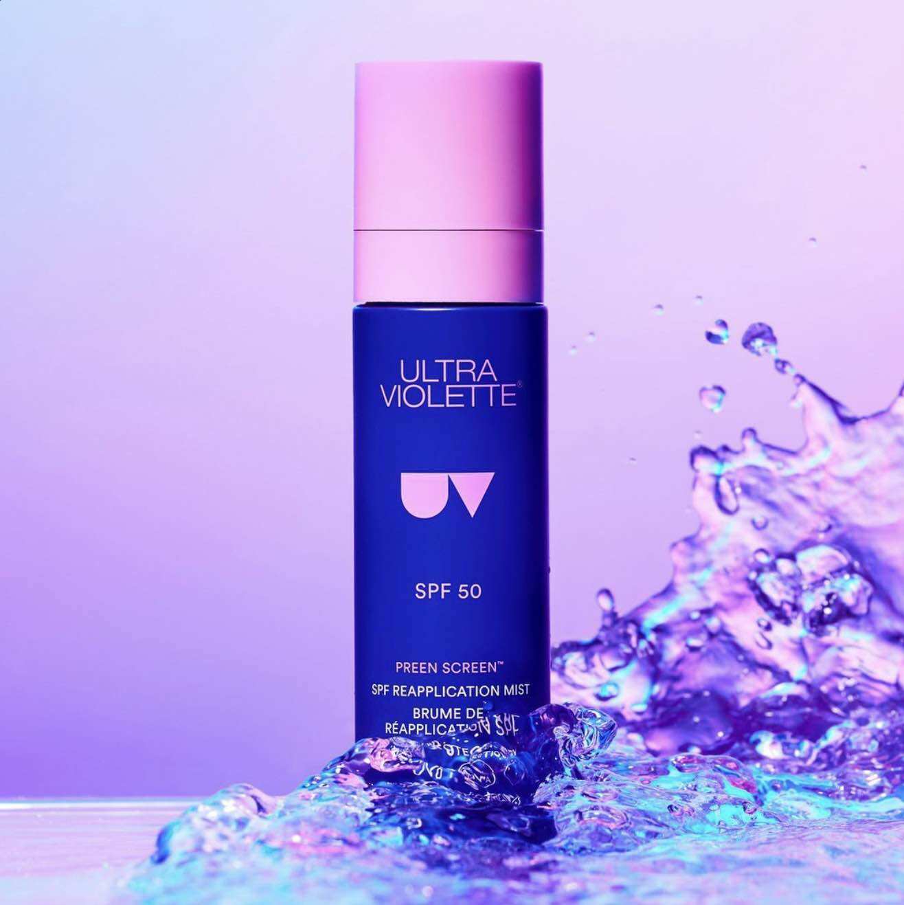 Kem Chống Nắng Ultra violette dạng xịt để reappli PREEN SCREEN™ SPF 50 ...