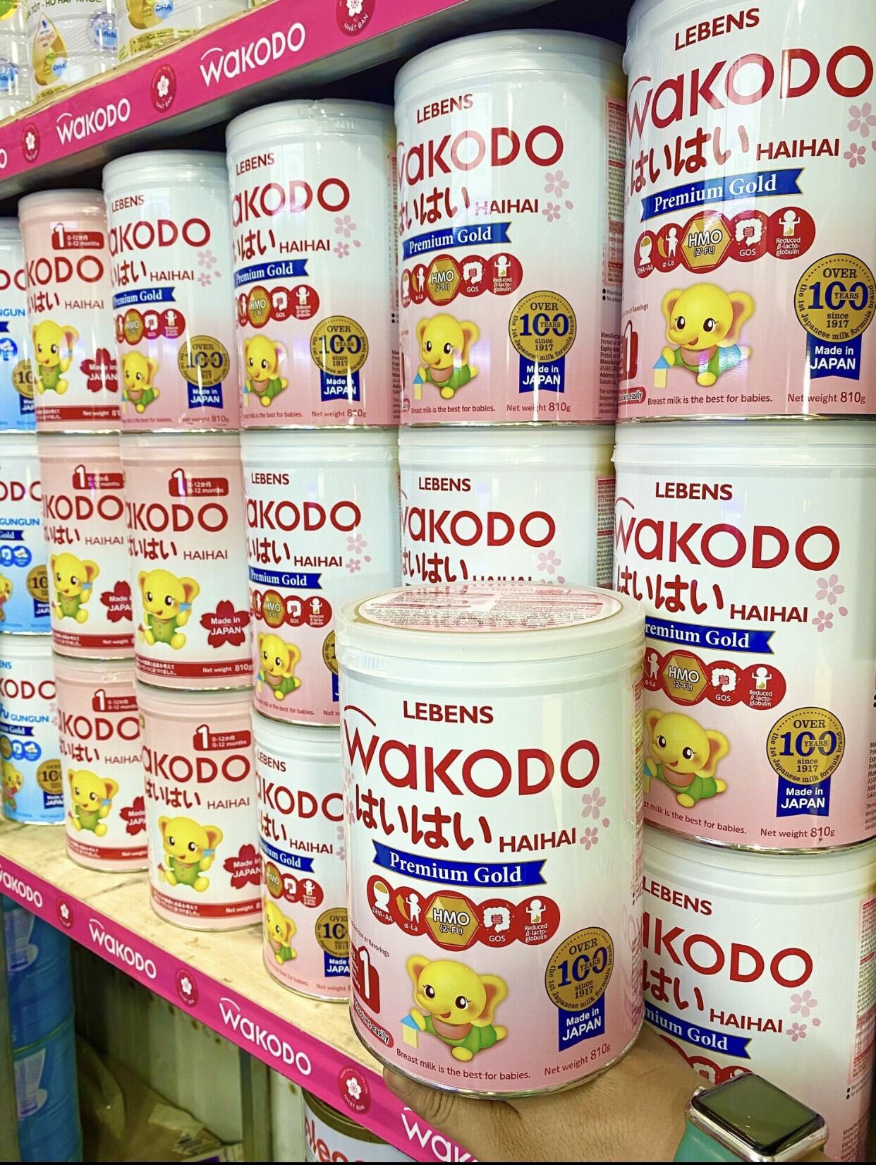 Sữa Wakodo HaiHai Số 1 Date Mới 62025 MUA 2 LON TẶNG QUÀ - MixASale