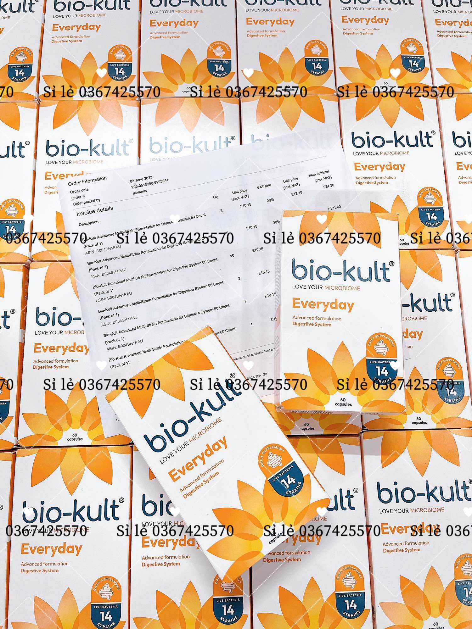 Men vi sinh Bio Kult bổ sung lợi khuẩn (60 viên) - Chăm sóc hệ tiêu hóa ...
