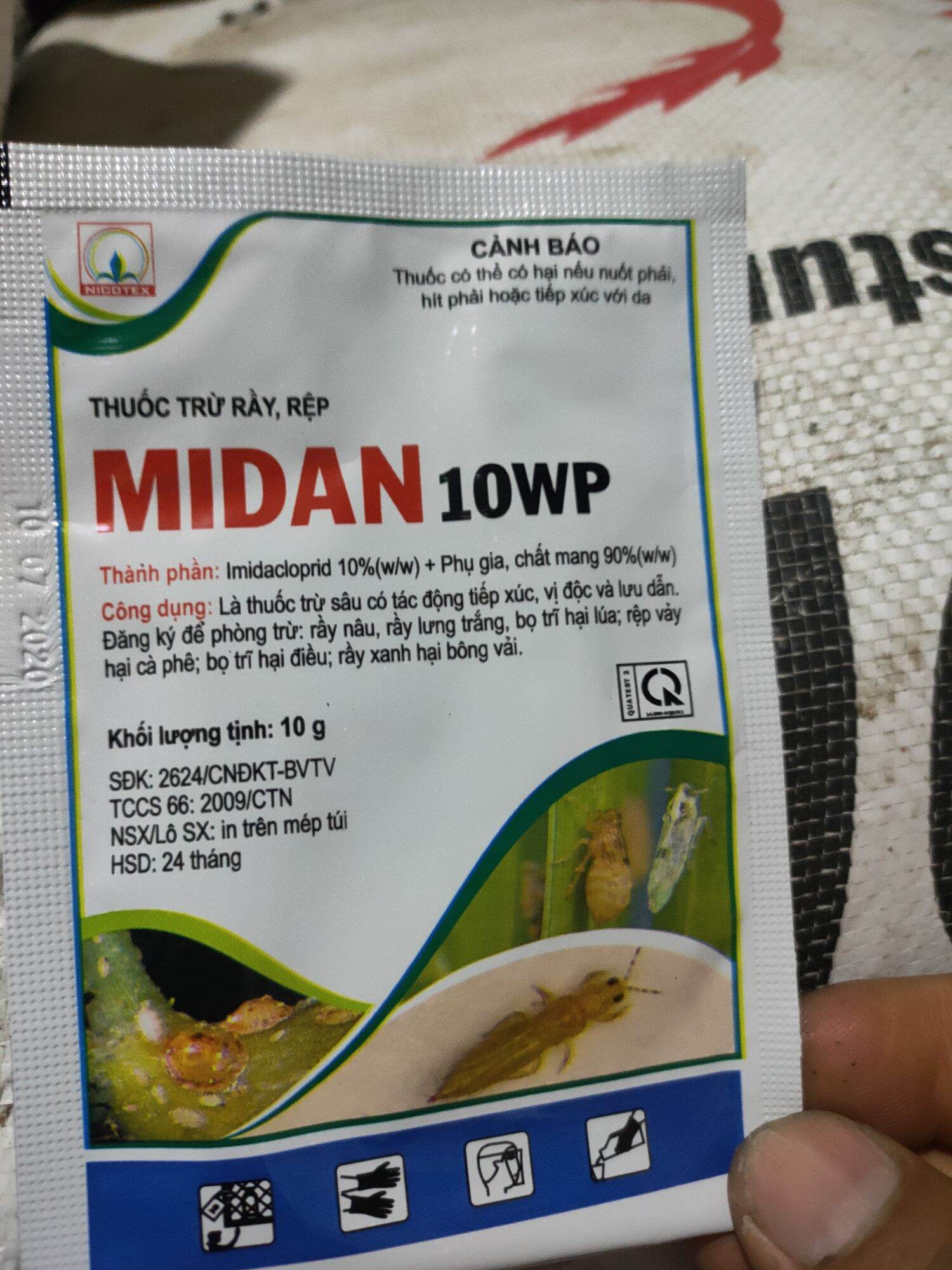 thuốc trừ bọ trĩ hại cây trồng MIDAN 10wp | Lazada.vn