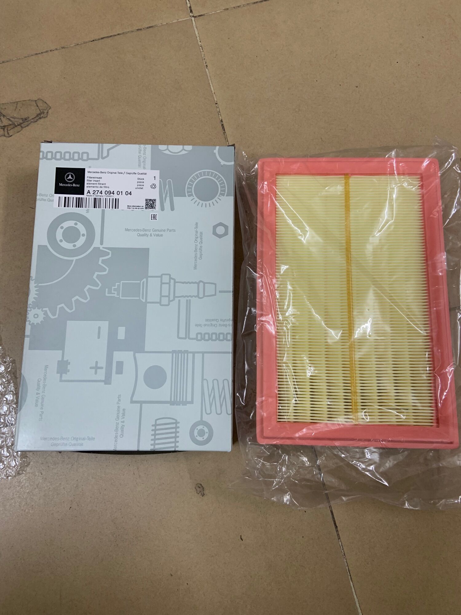 Lọc gió động cơ Mercedes GLC, C200, C250,C300 W205, E200, E250, E300 ...