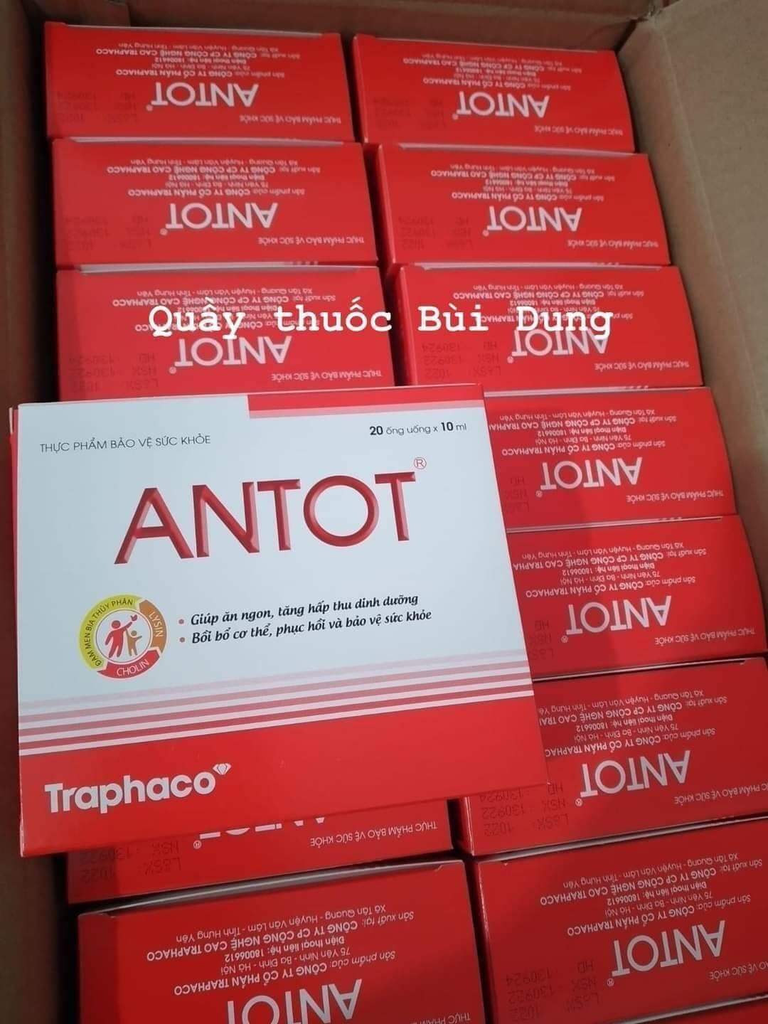 ANTOT TRAPHACO hộp 20 ống nhựa , ăn ngon , tăng đề kháng - Chăm sóc hệ ...