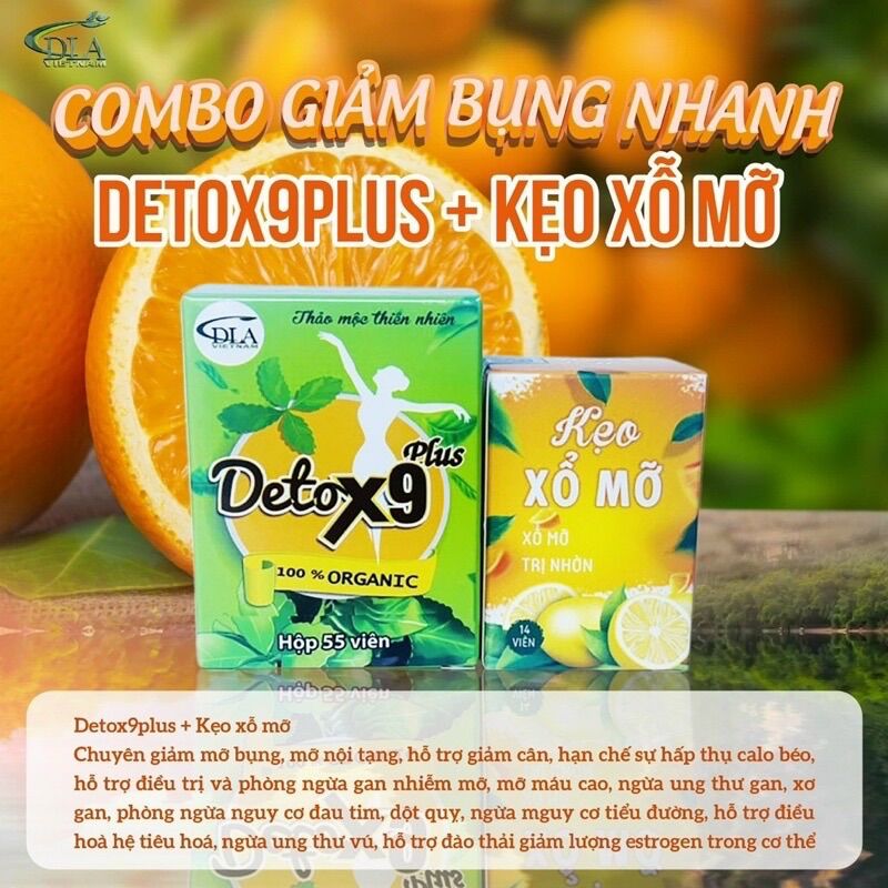 HCMTrà Hoa Detox Giảm Cân Thải Độc Thanh Nhiệt (Tách lẻ Combo Go Detox) - MixASale