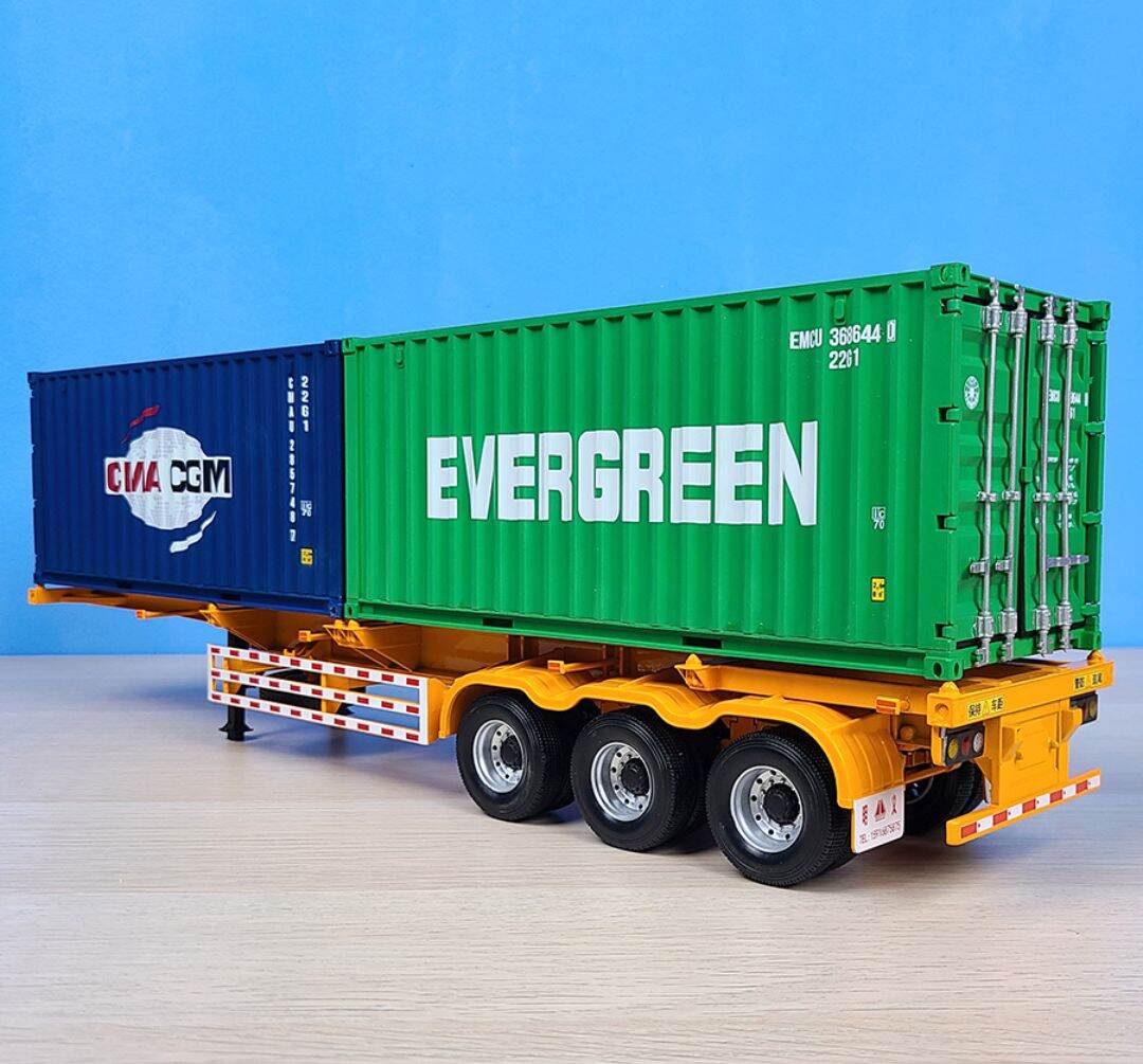 Xe mô hình rơ mooc container 1:24 | Lazada.vn