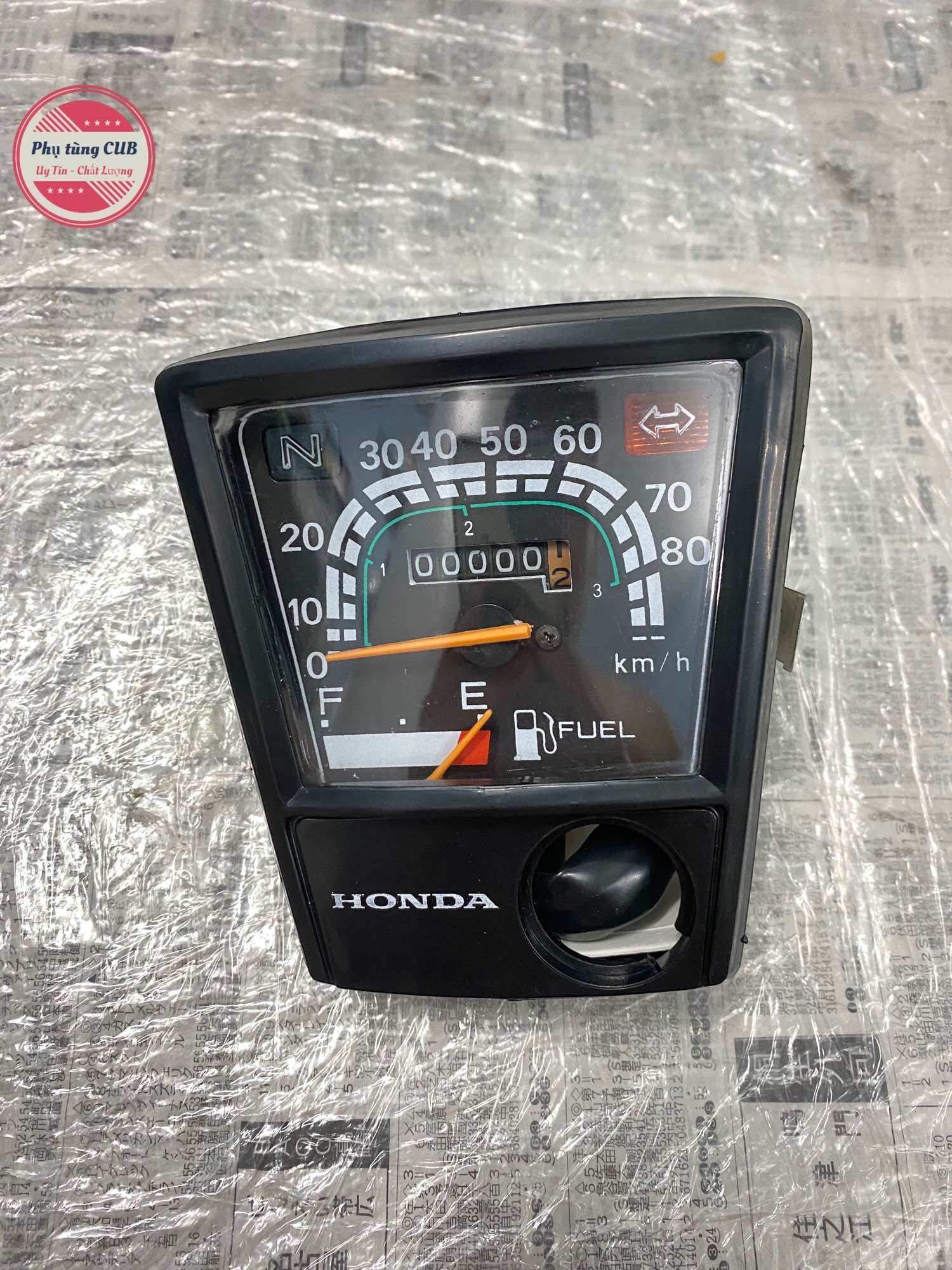 Đồng hồ xe cub DD70 mặt chữ đẹp ( chức năng hoạt động tốt ) | Lazada.vn