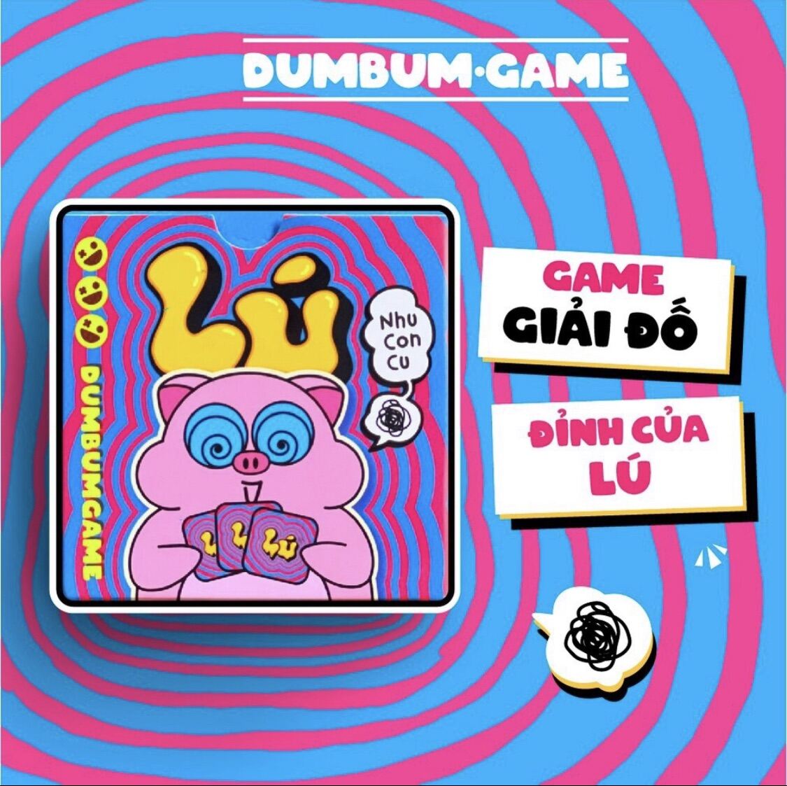 Bộ Bài Lú Dumbum Board Game Giải đố Ngôn Từ Cực Lú Hài Hước Chơi Nhóm Cùng Bạn Bè 80 Lá Lazadavn