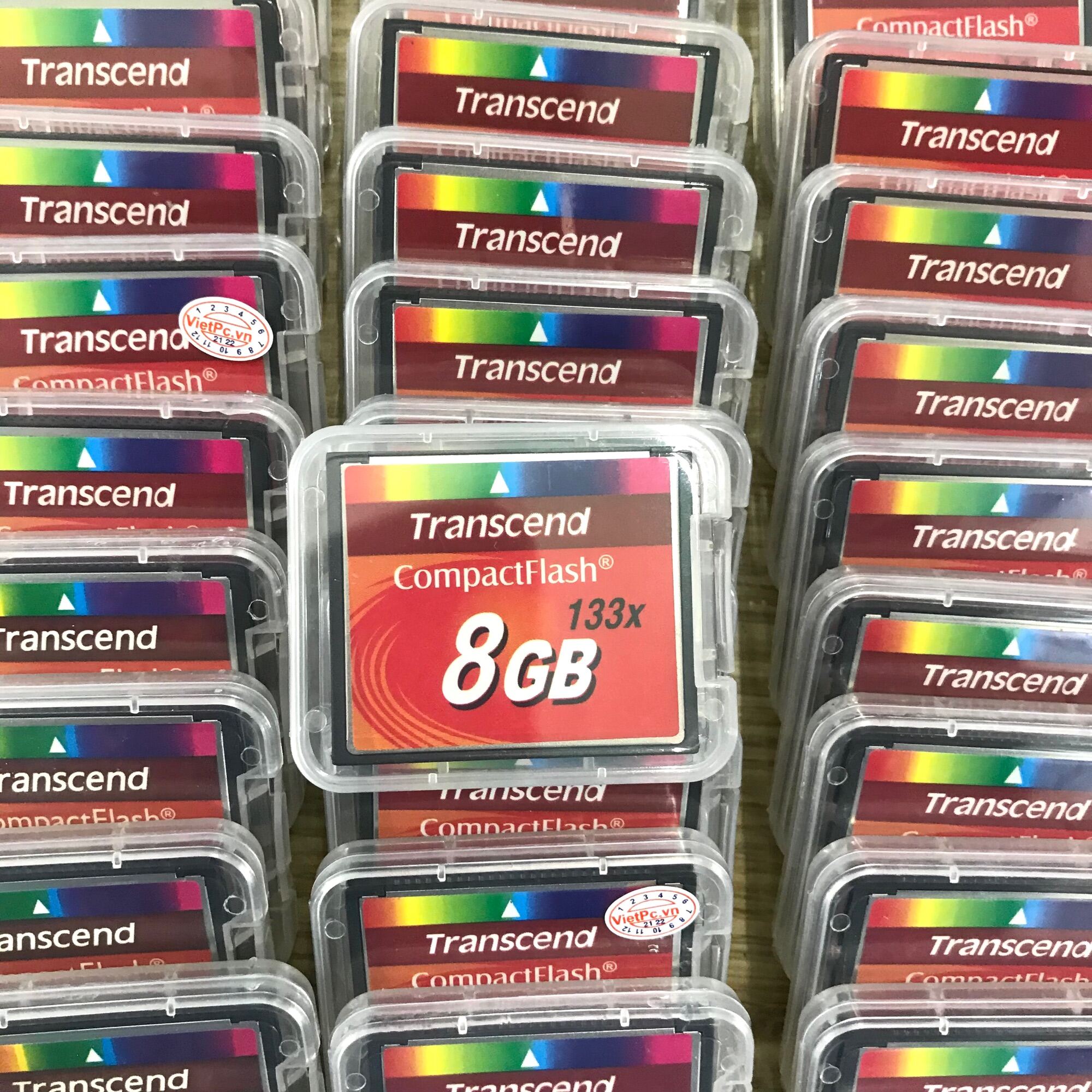 Thẻ nhớ máy ảnh CF Transcend 4GB 8GB 16GB 32GB 133x mới chính hãng - MixASale
