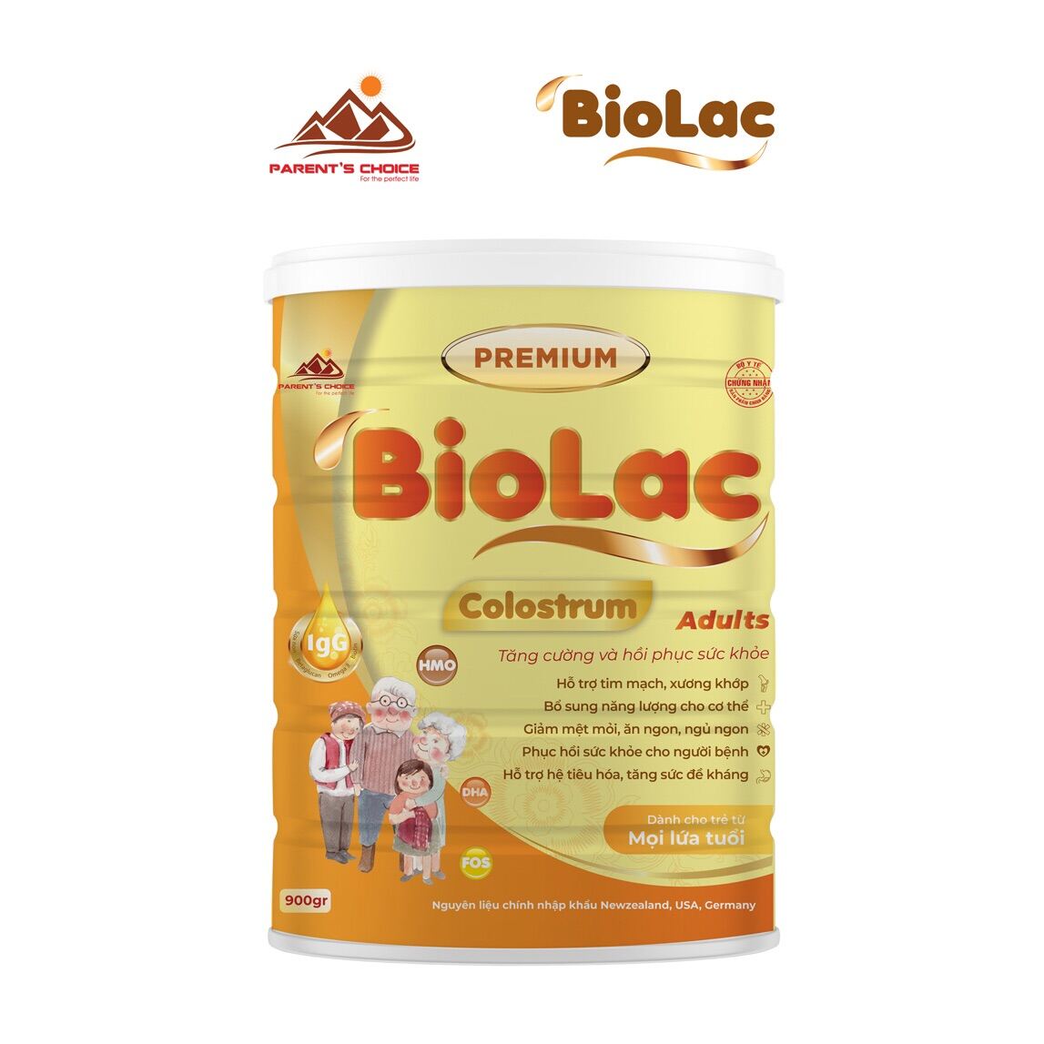 Biolac Premium Adults 900gr dành cho trẻ mọi lứa tuổi | Lazada.vn