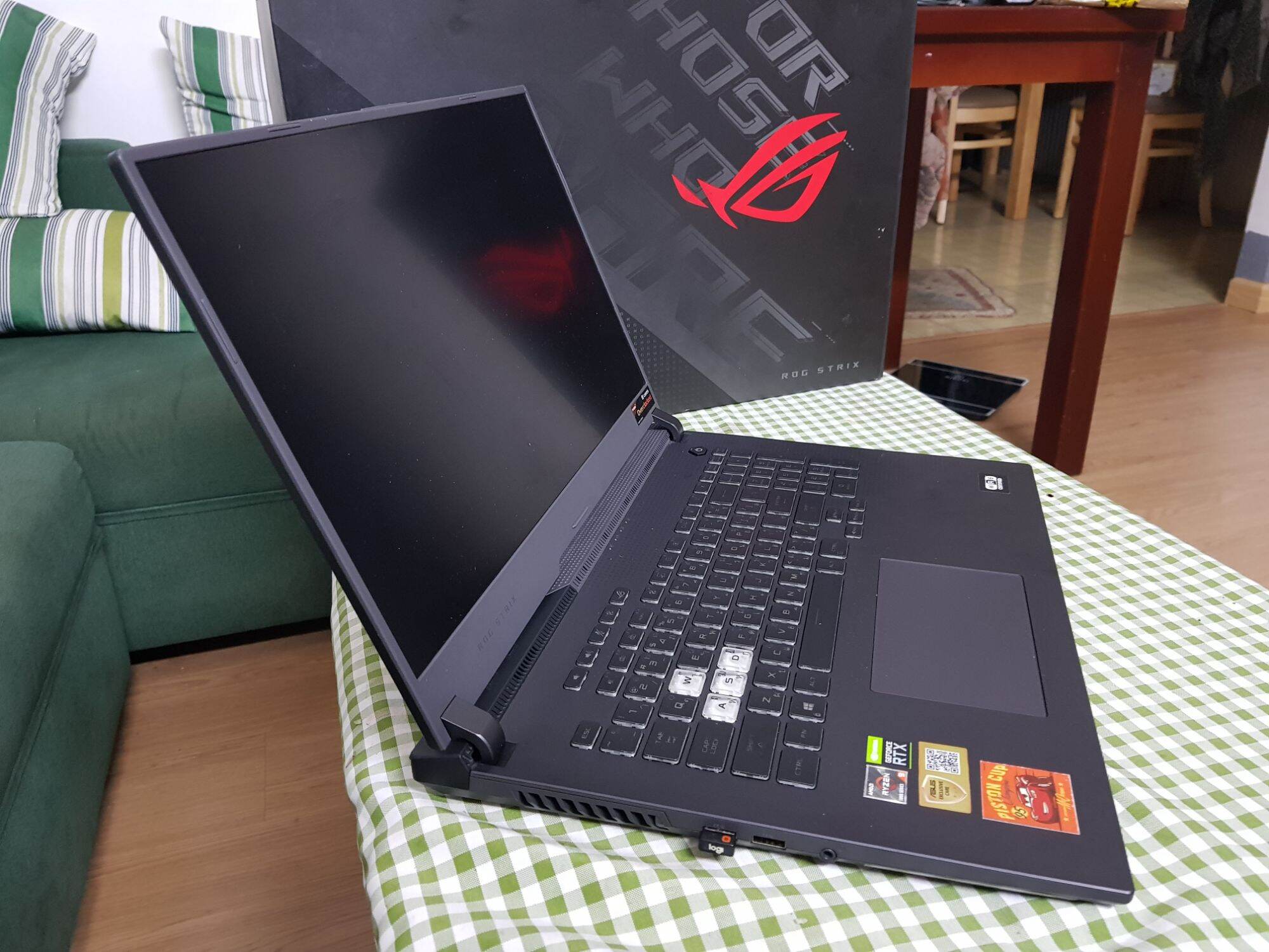 Laptop Gaming ASUS Rog GL743 Ryzen 9 5900HX RTX 3050Ti RAM16GB SSD ...