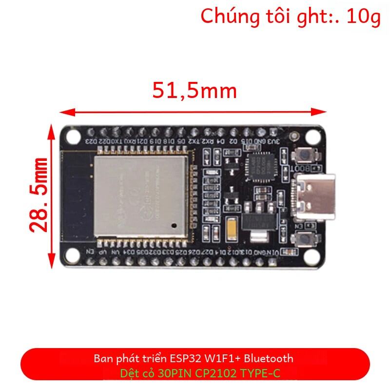 ESP32 Ban Phát Triển WiFi Bluetooth CP2102 CH340C Công Suất Cực Thấp ...