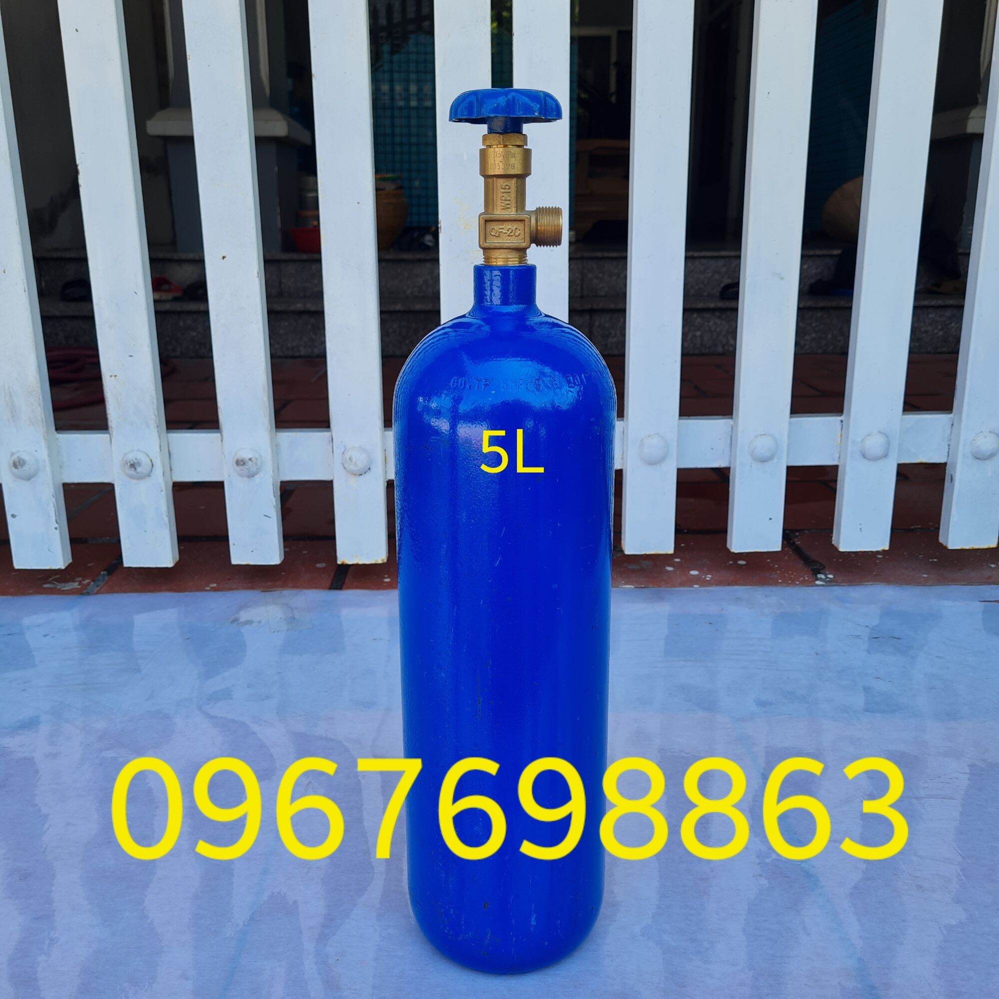 Bình Khí Oxy 5Lít Đã Nạp Khí | Lazada.vn