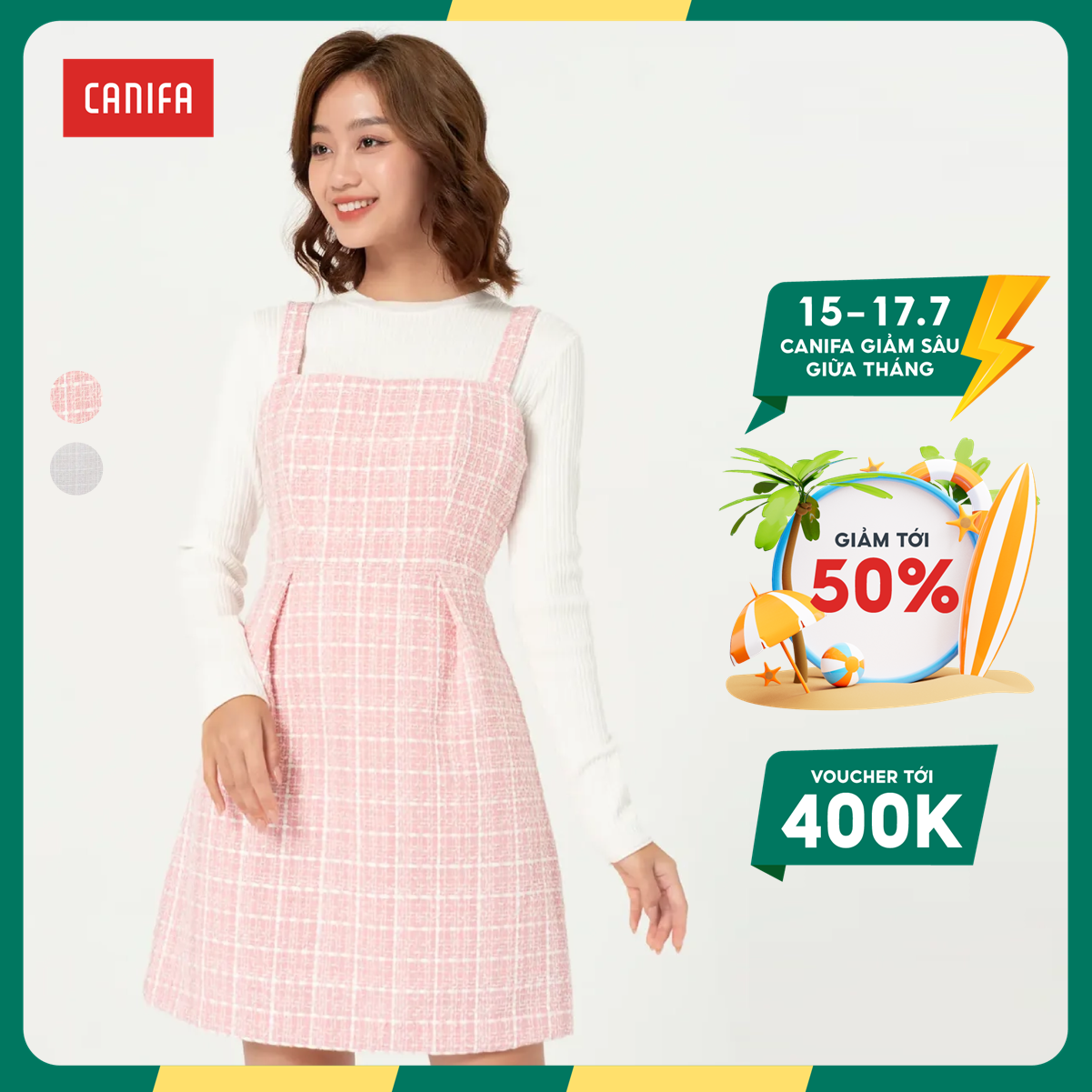 Quần áo Canifa giảm giá, nơi mua hàng giá tốt tháng 7/2024