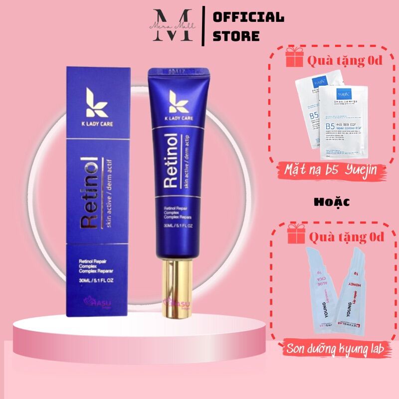 Kem Dưỡng Da Retinol K Lady Care Derm Actip 30ml Mixasale
