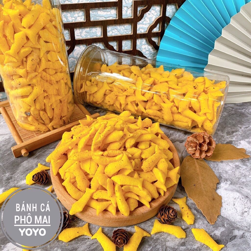 Bim Bim snack Cá , 500 g Thơm ngon Giòn Tan ,ăn vặt yoyo ăn là mê ...