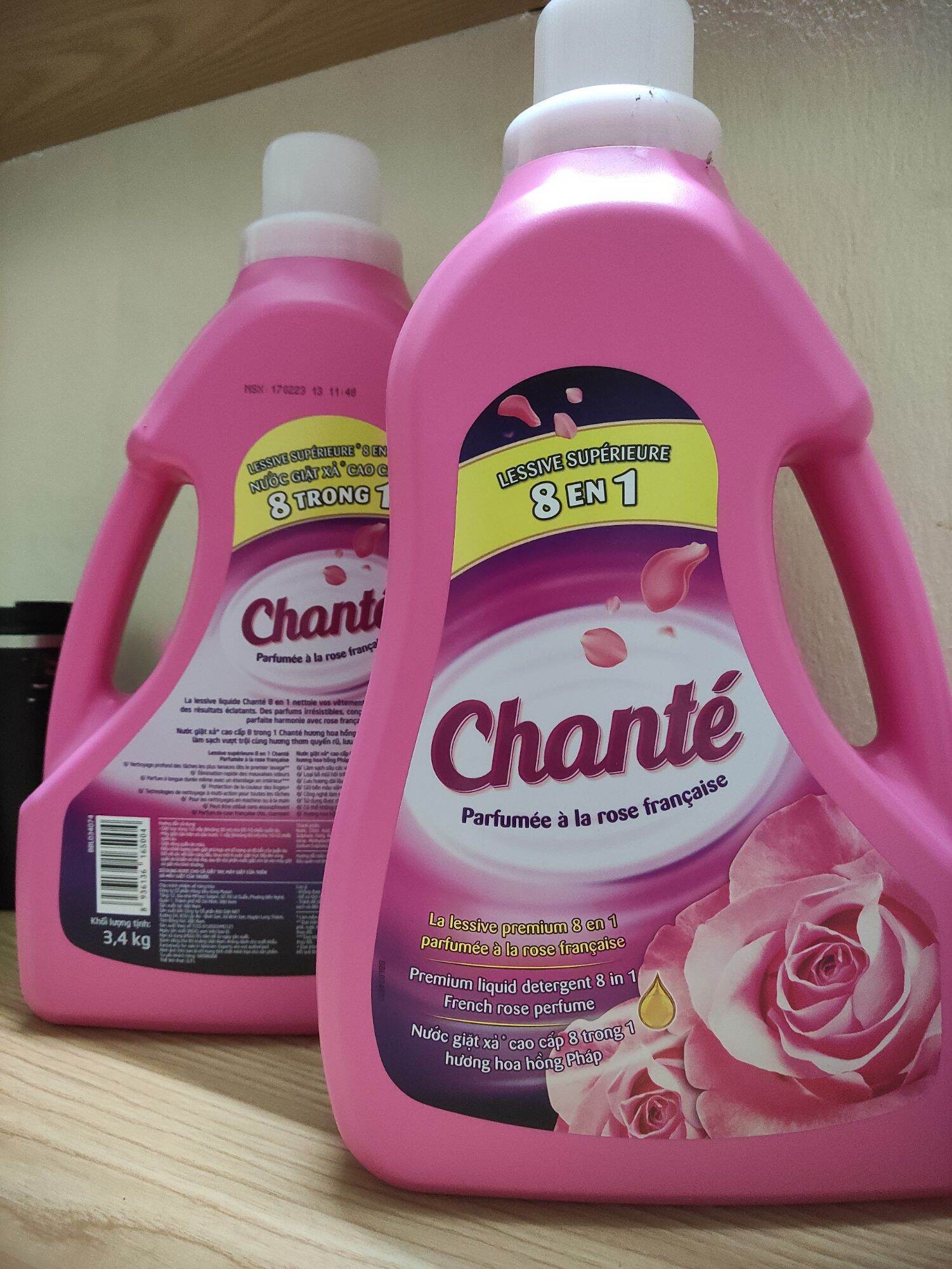 NƯỚC GIẶT XẢ CAO CẤP CHANTE PHÁP 34KG - MixASale