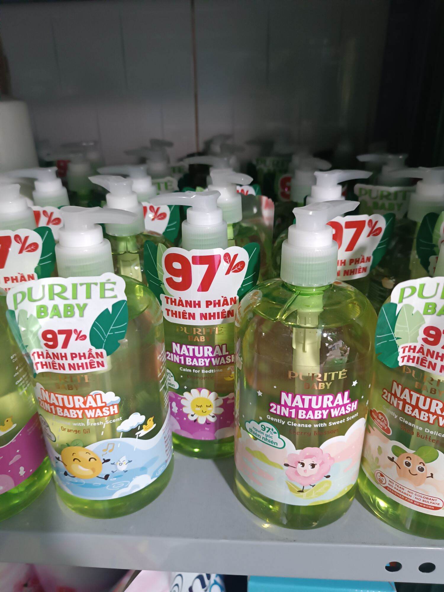 Sữa Tắm Gội Purité Baby chai 500ml - MixASale