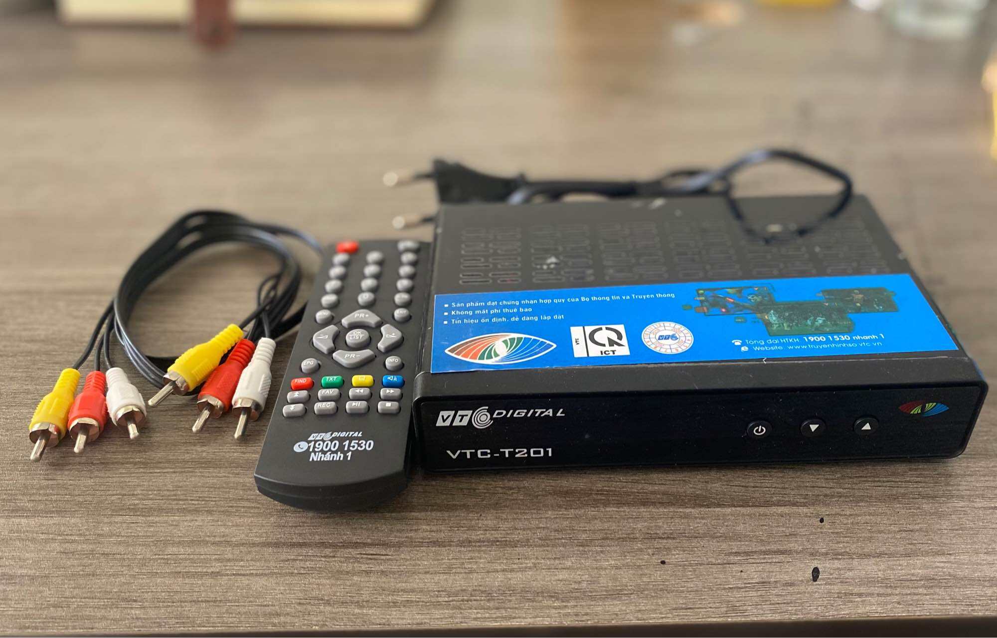 Đầu truyền hình kĩ thuật số VTC T201 new ( Không box ) - MixASale