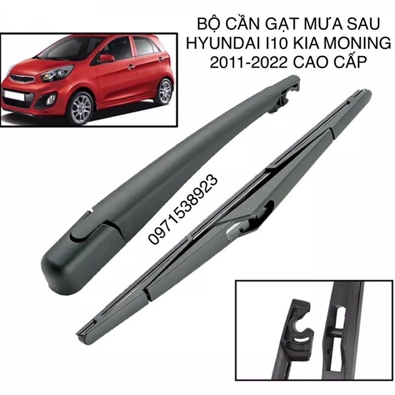 CHỔI GẠT NƯỚC SAU HYUNDAI I10 KIA MONING PICANTO 2004-2022 cao cấp giá ...