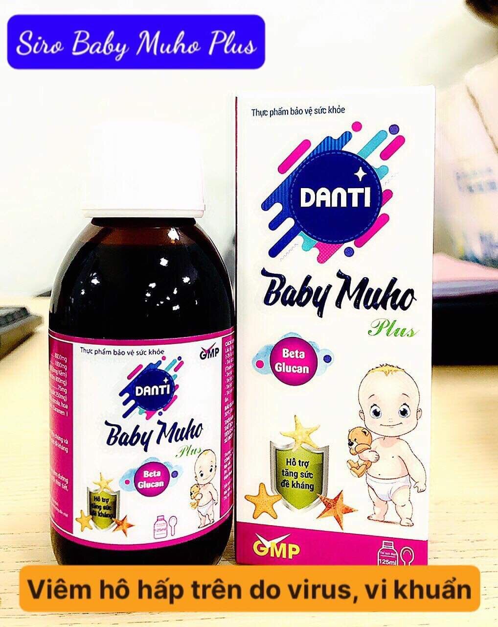 Siro Baby Muho Plus (Tăng miễn dịch cho Bé phòng cúm) | Lazada.vn