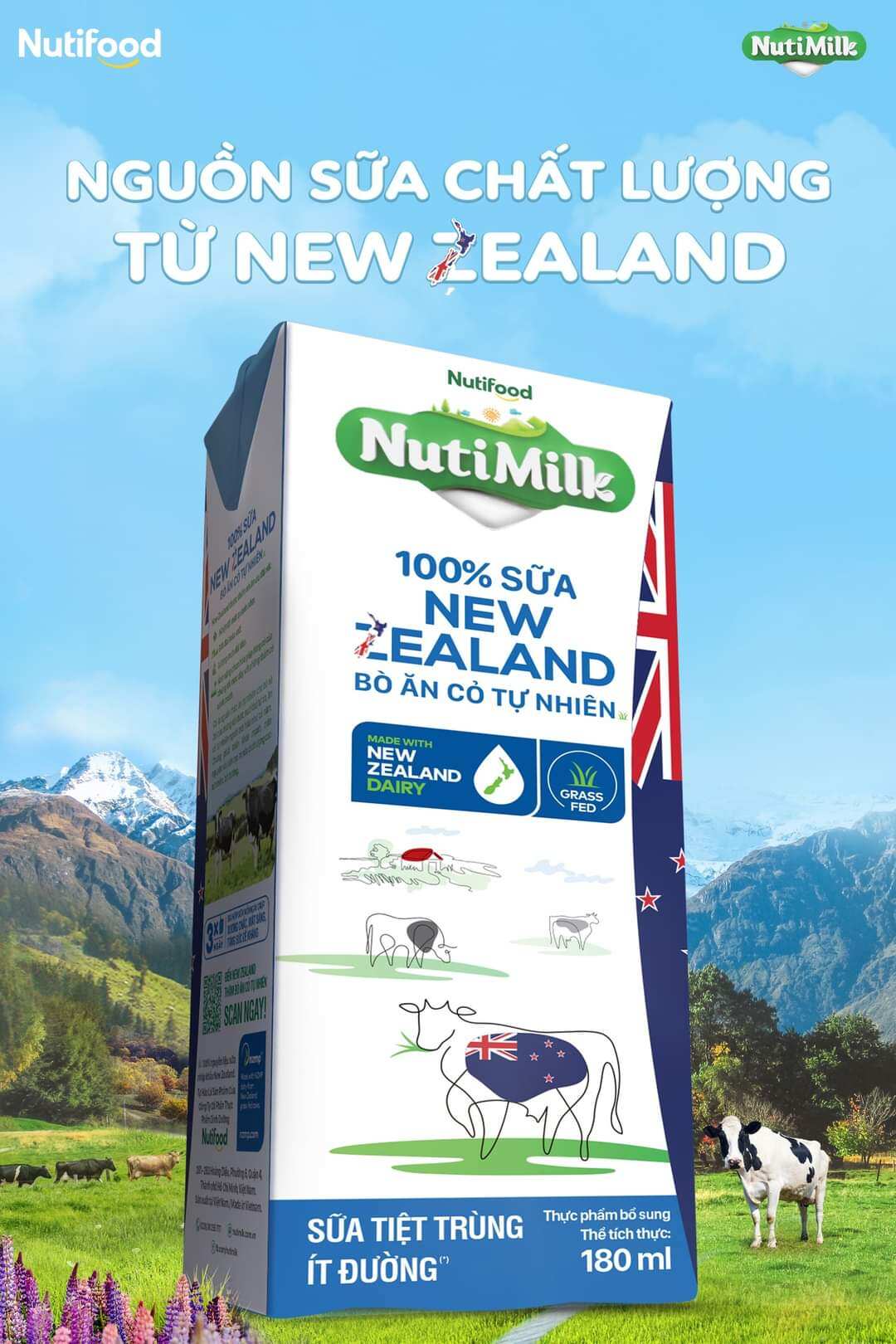 SỮA DINH DƯỠNG CỦA NUTIMILK 100% SỮA NEW ZEALAND BÒ ĂN CỎ TỰ NHIÊN ...