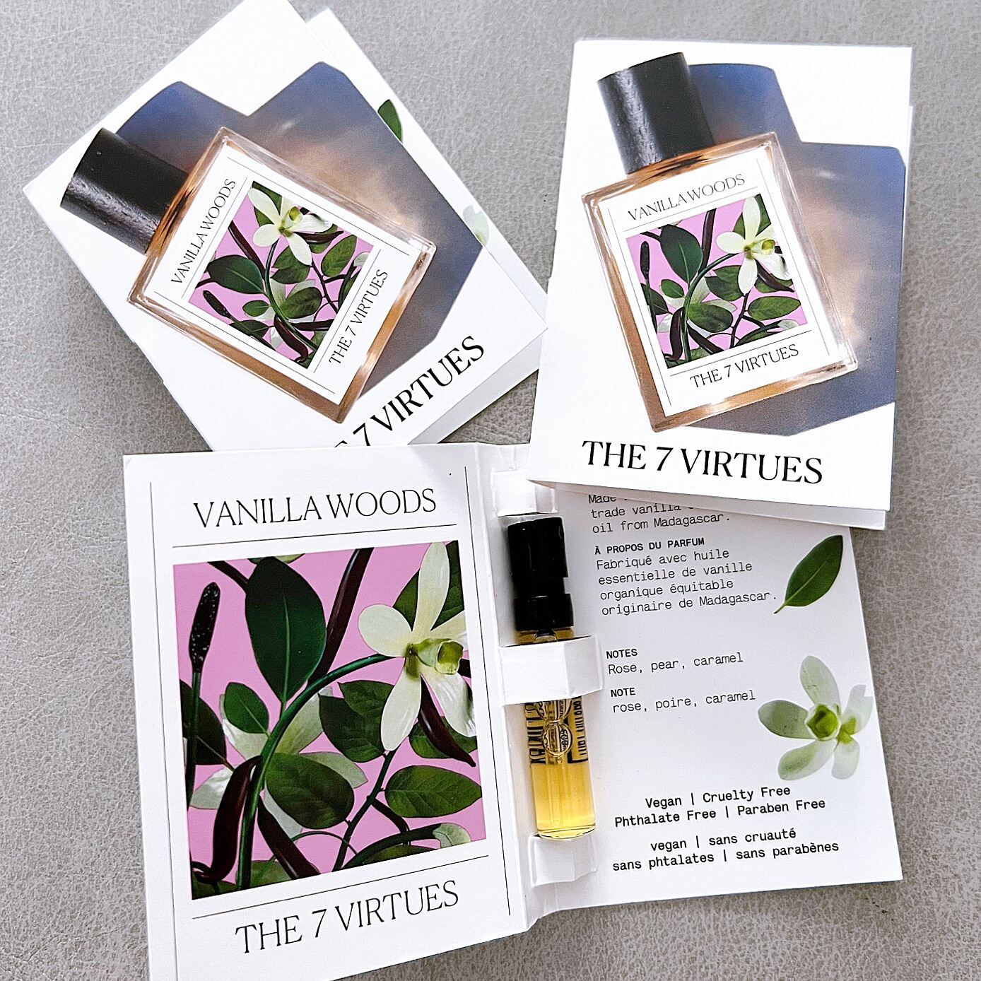 Vial nước hoa unisex The 7 Virtues Vanilla Woods | Lazada.vn