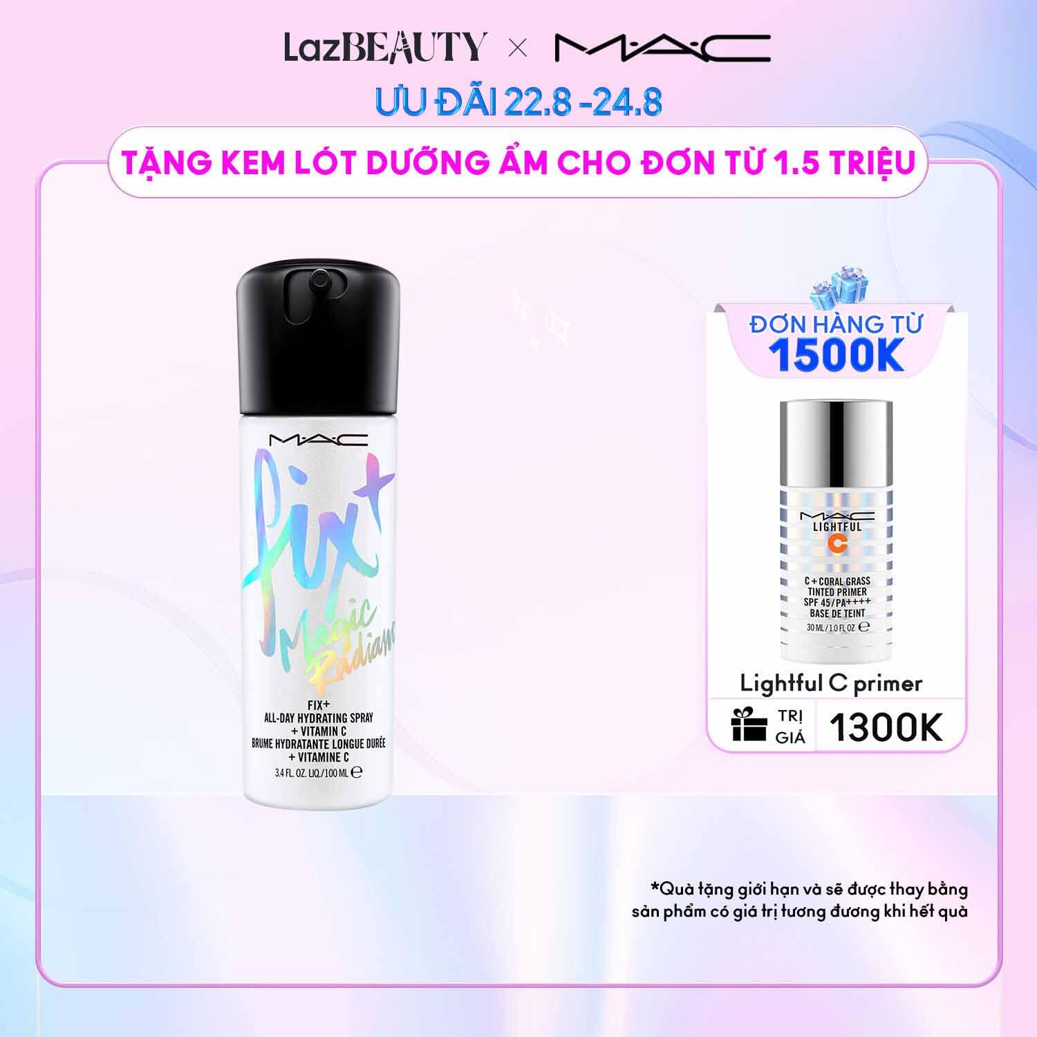 ƯU ĐÃI 22-24.8 Xịt khoáng cấp nước và bổ sung vitamin C MAC Fix Magic ...