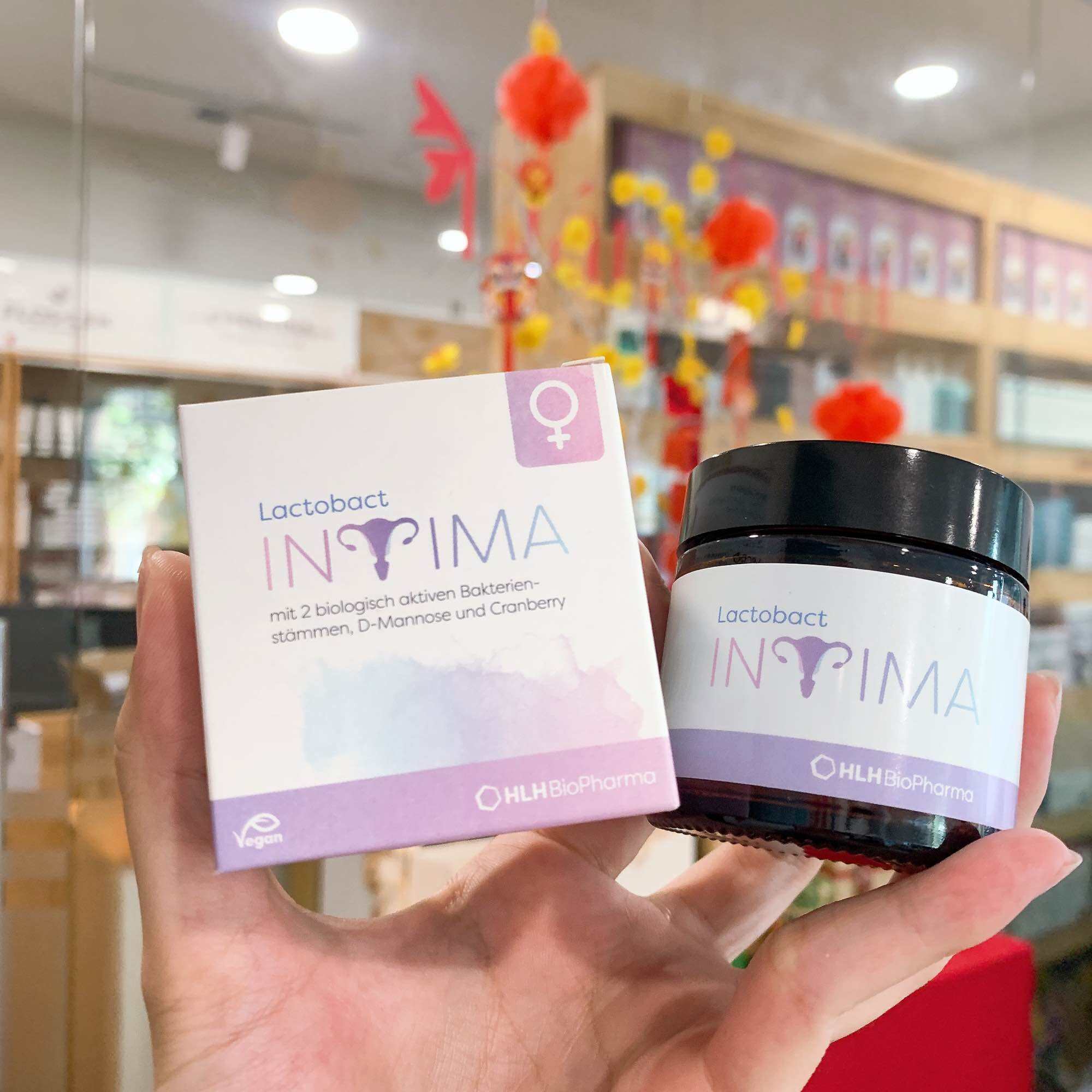 Viên Uống Men Vi Sinh Phụ Nữ Lactobact Intima Giúp Cân Bằng Hệ Vi Sinh ...